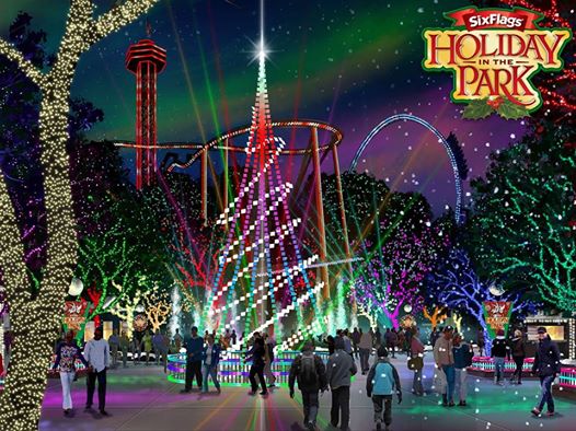 Texas Excursion: Six Flags Fiesta Texas – Holiday in the Park